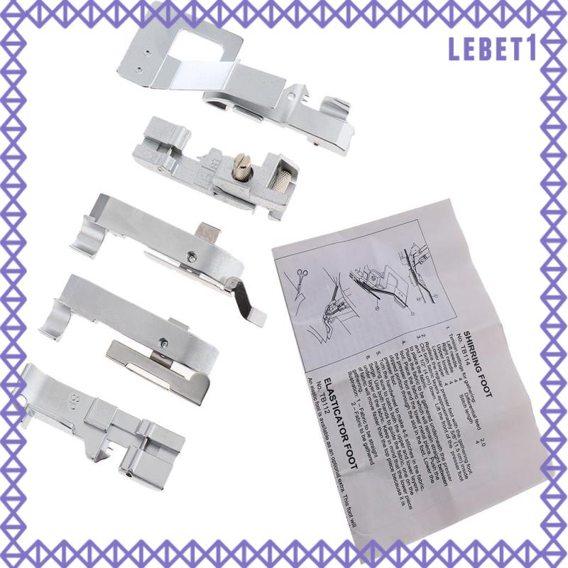 [Lebet] ชุดตีนผี 5 ชิ้น : ตีนผี ตะเข็บ ตีนผี ยางยืด ท่อ และเท้าลูกปัด ...