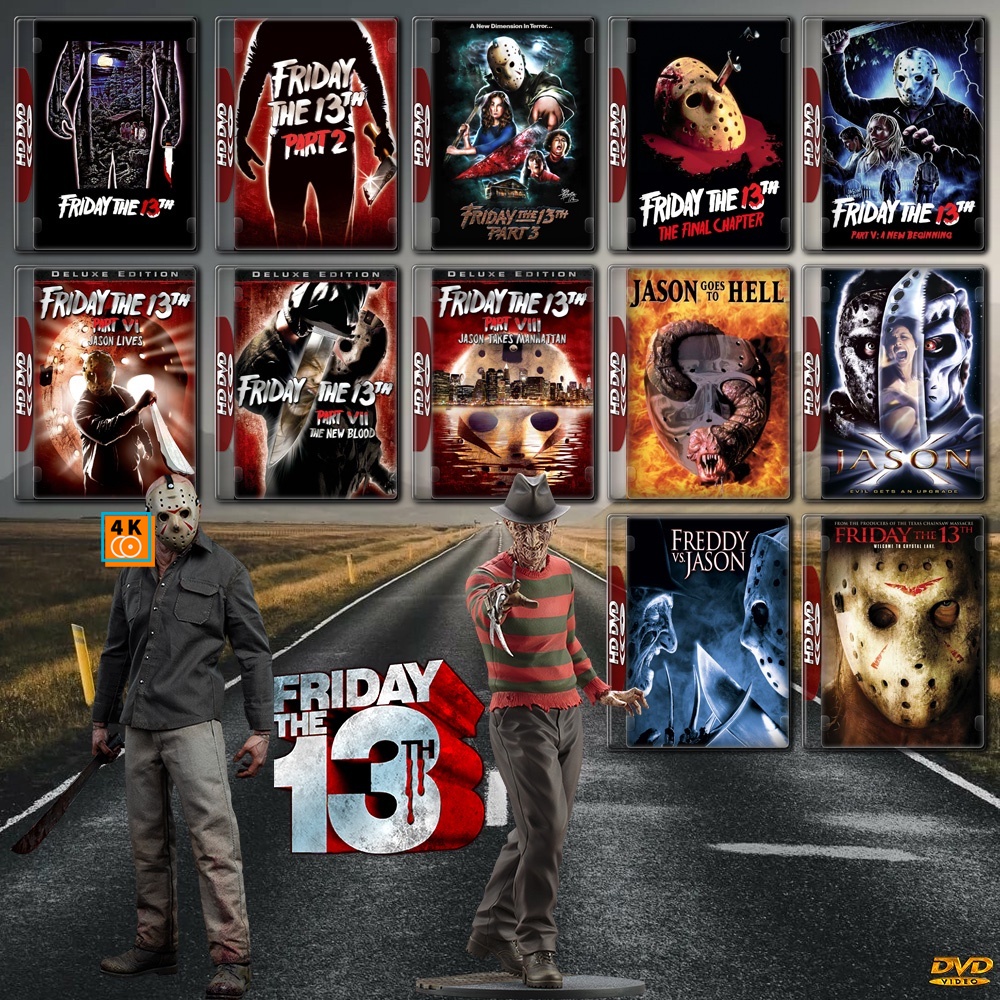 หนัง DVD ออก ใหม่ Friday the 13th Collection ศุกร์ 13 ฝันหวาน DVD Master เสียงไทย (เสียงแต่ละตอน ...
