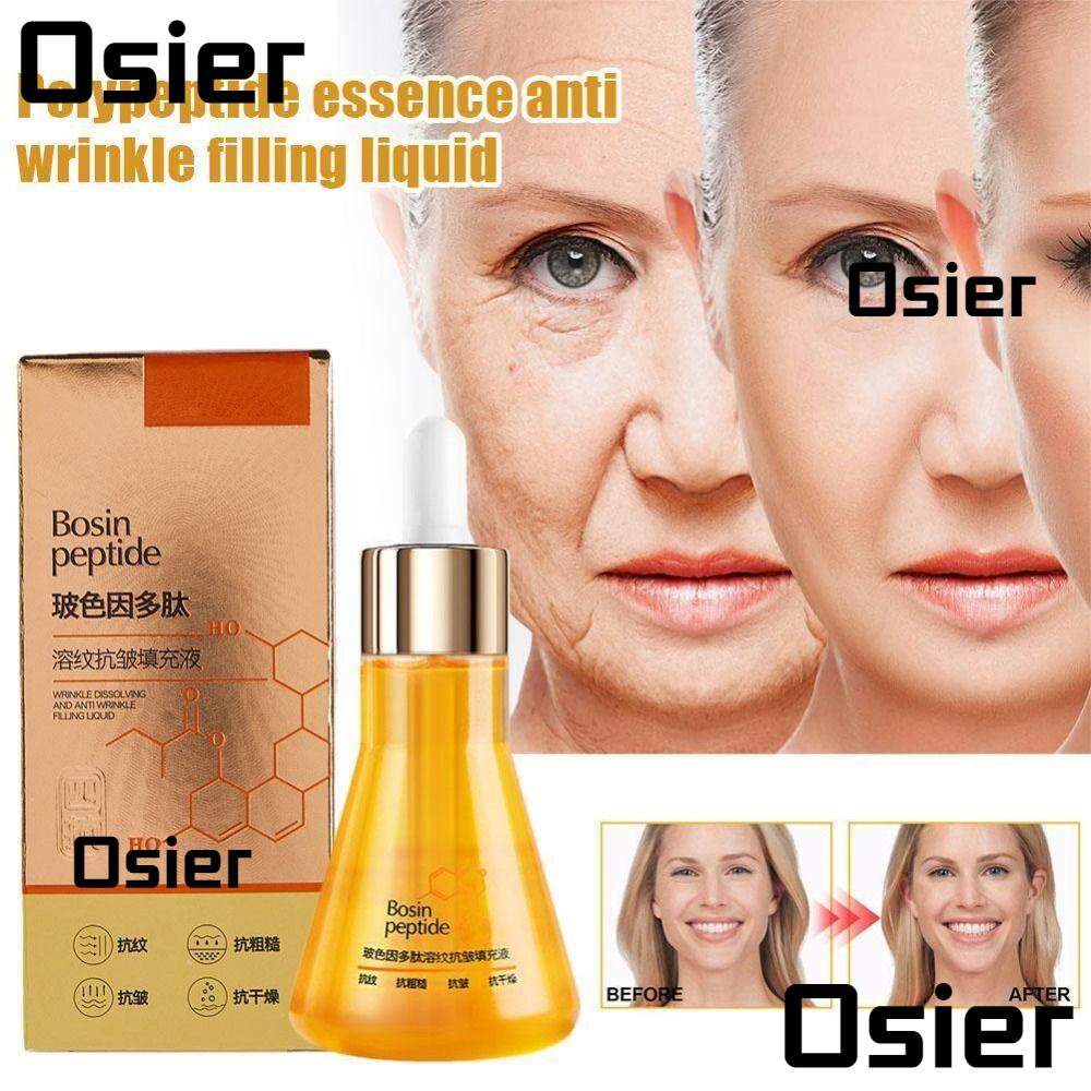Osier1 Bosin Peptide ขวดแก้วเซรั่ม ต่อต้านริ้วรอย ฟื้นฟูความชุ่มชื้น 50 ...