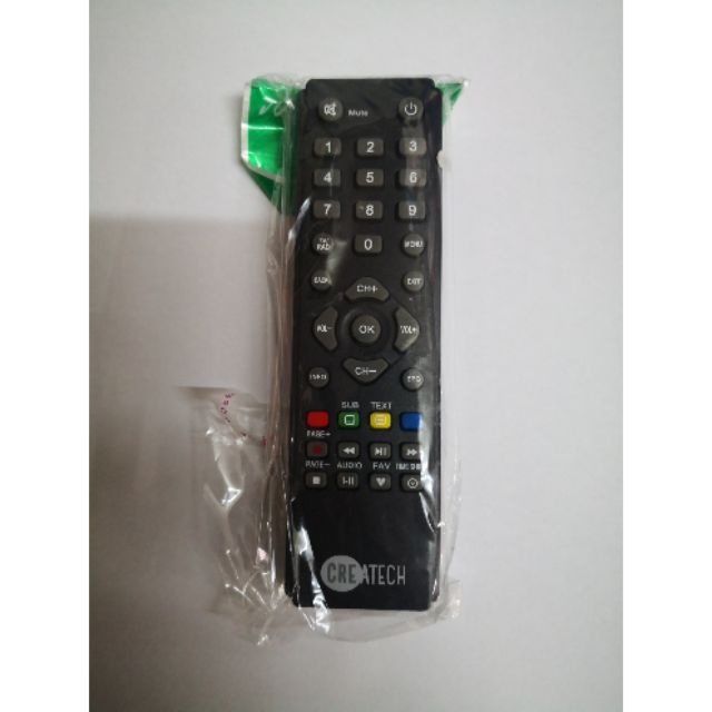 รีโมท กล่องดิจิตอล createch รีโมททีวี/รีโมทแอร์/รีโมท/รีโมด | Shopee ...