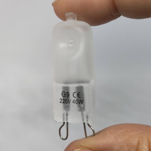 หลอดไฟ Halogen G9 CAPSULE AC 220-240 V 40W Frosted Novilite | Shopee ...