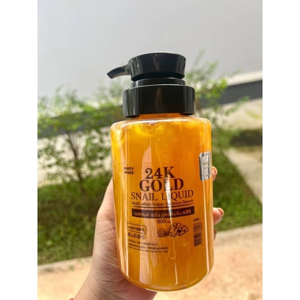 24K Gold Snail Liquid 600 ml | Shopee Thailand