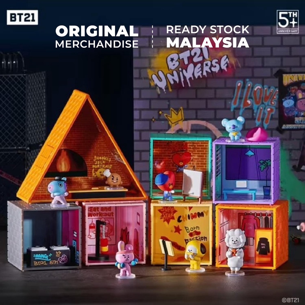 [OFFICIAL] Bt21 ชุดฟิกเกอร์ BTS BT21 TinyTAN BangTan Kpop Merch ครบรอบ ...