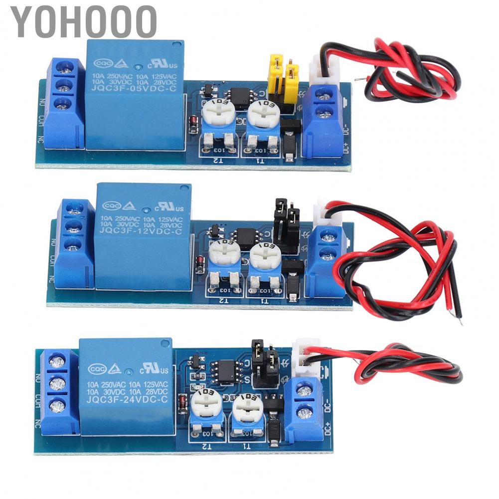 Yohooo Relay Module Easy Operation 2 Work Modes Durable Time Delay ...