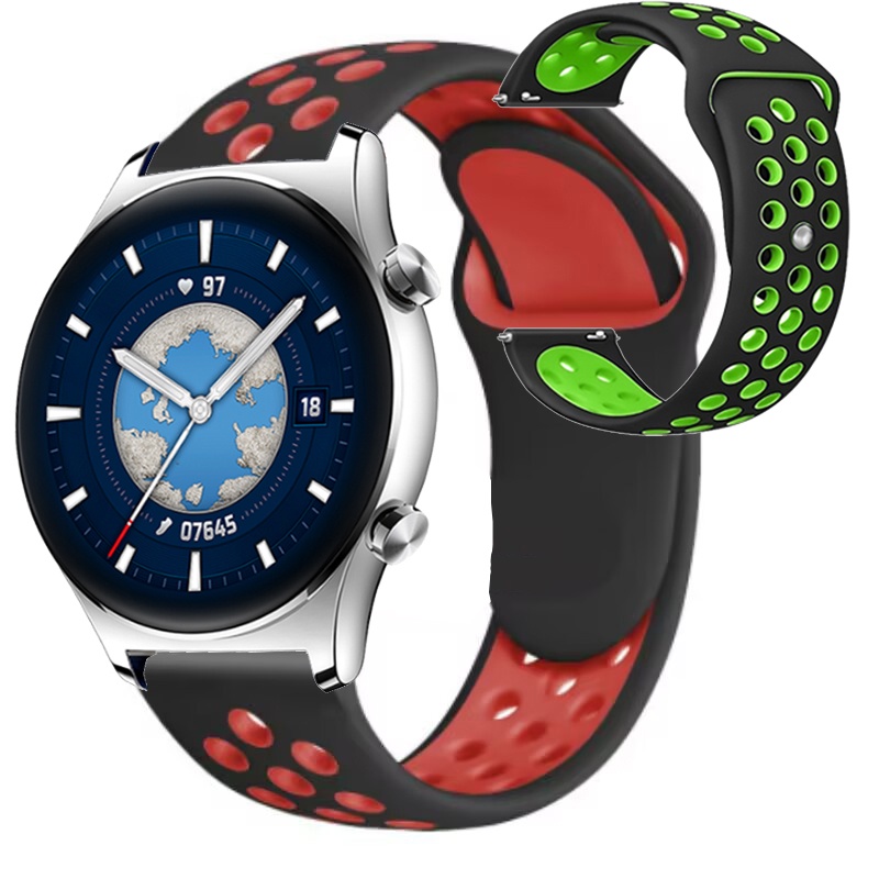 สายนาฬิกาข้อมือซิลิโคน แบบเปลี่ยน สําหรับ Honor Watch GS3 GS 3 GS 3i ...
