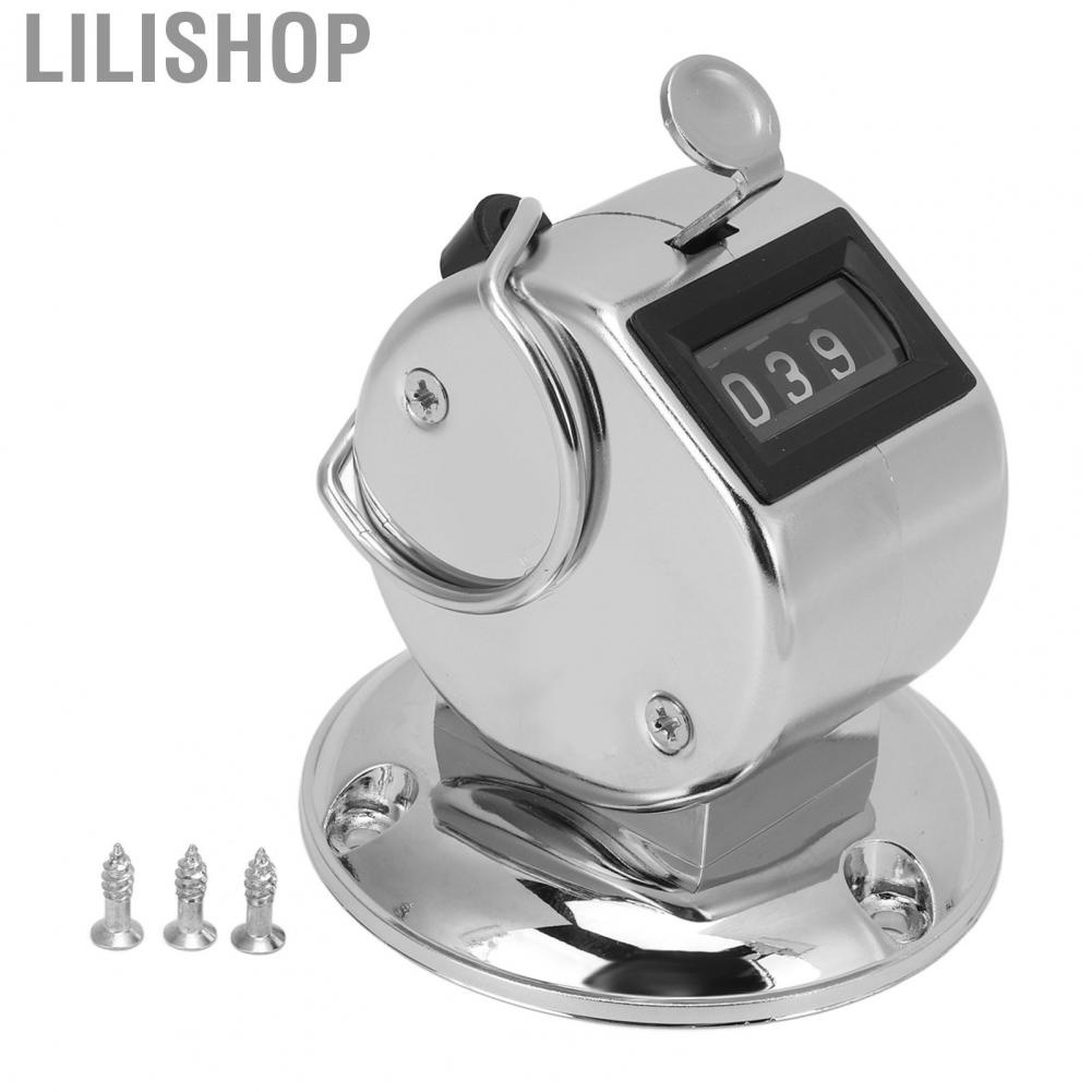 Lilishop 4 Digit Clear Lettering Accurate Hand Counters Clickers With ...