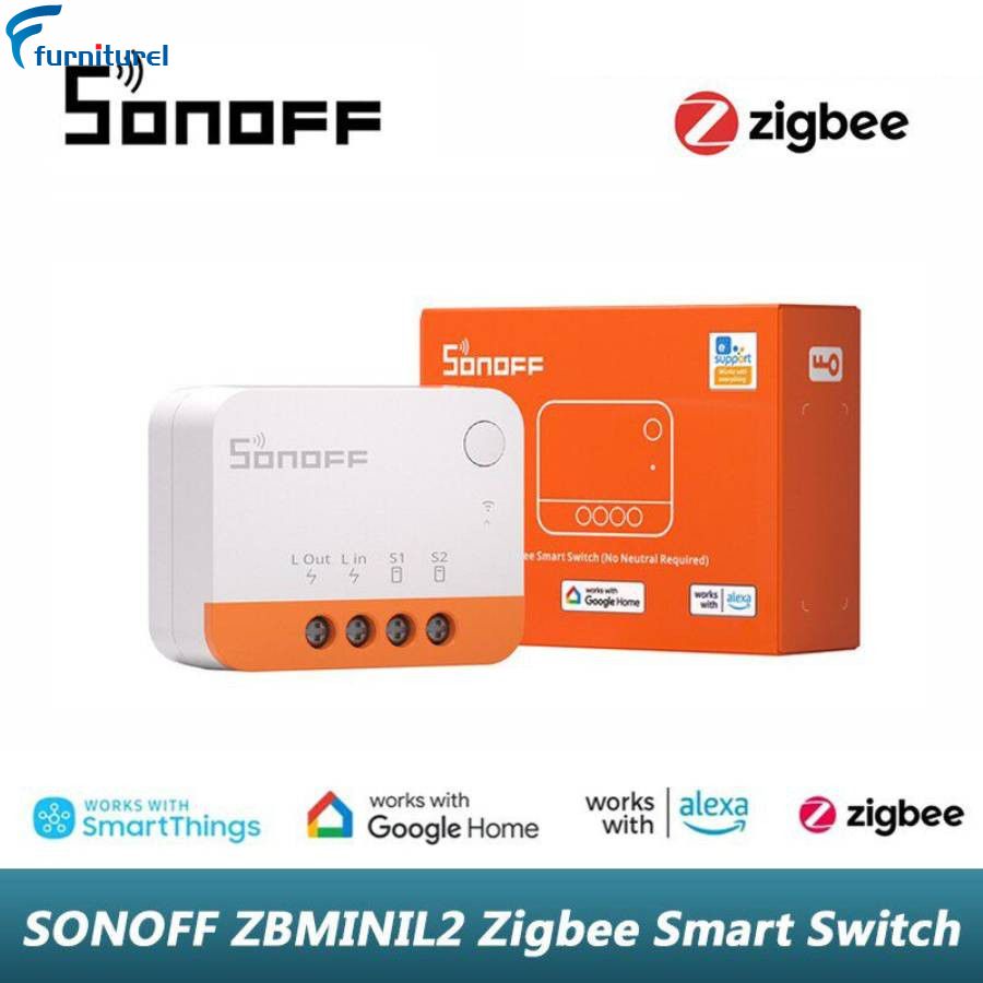 Sonoff Zbmini L2 Zigbee เข็มสวิตช์ไร้สายอัจฉริยะ 1 แก๊ง ควบคุมแบบสองทิศ ...