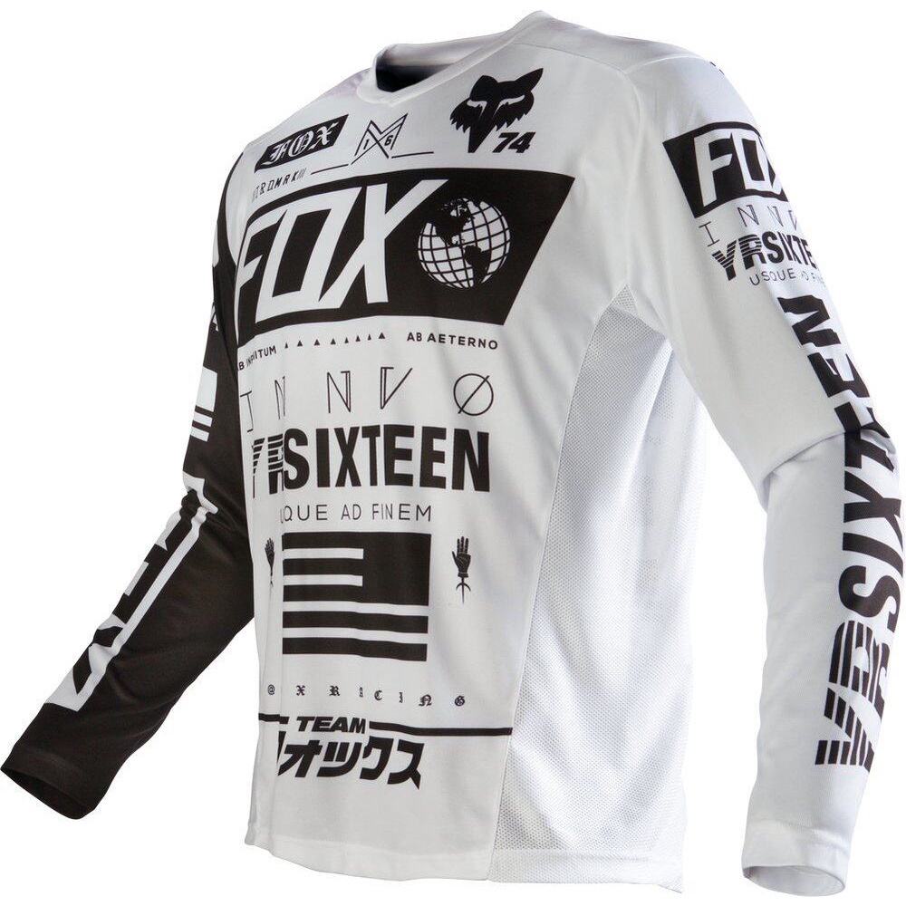 Fox เสื้อยืดแขนยาว ลาย Downhill Jersey DH Motocross สําหรับผู้ชาย เหมาะ ...
