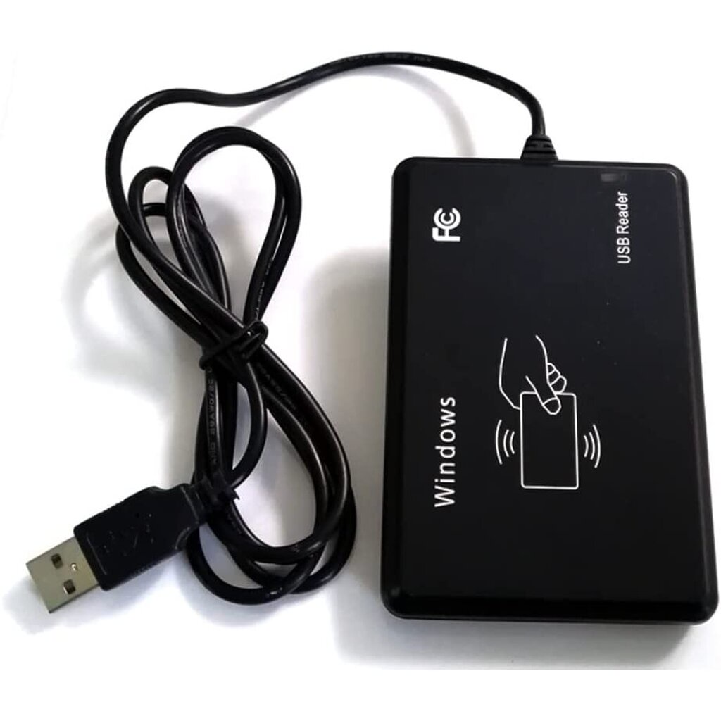 RFID USB Card Reader 125KHz EM4100 เครื่องอ่านบัตร RFID | Shopee Thailand