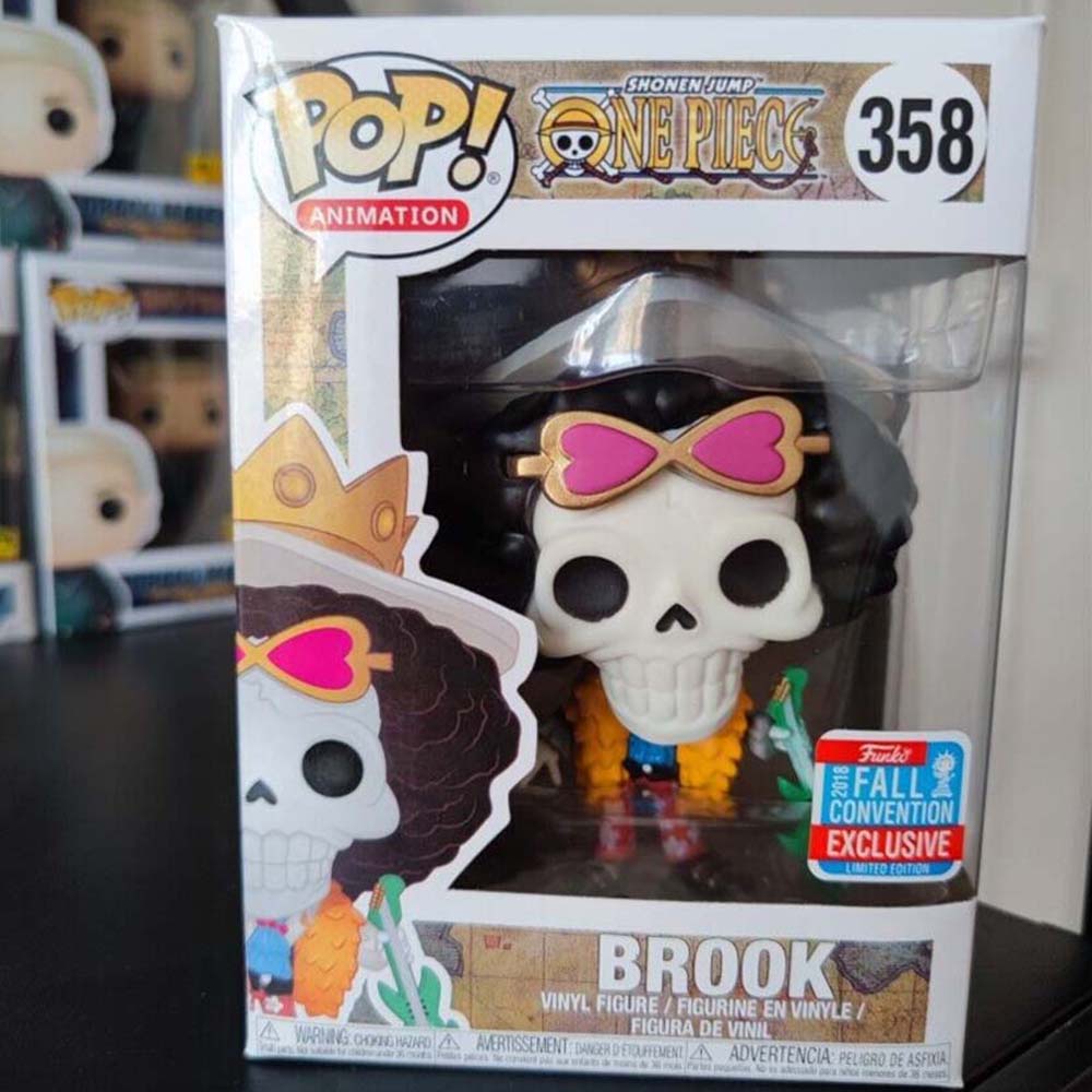 Funko POP! Animation: One Piece 358# Brook Exclusive Models Vinyl ...