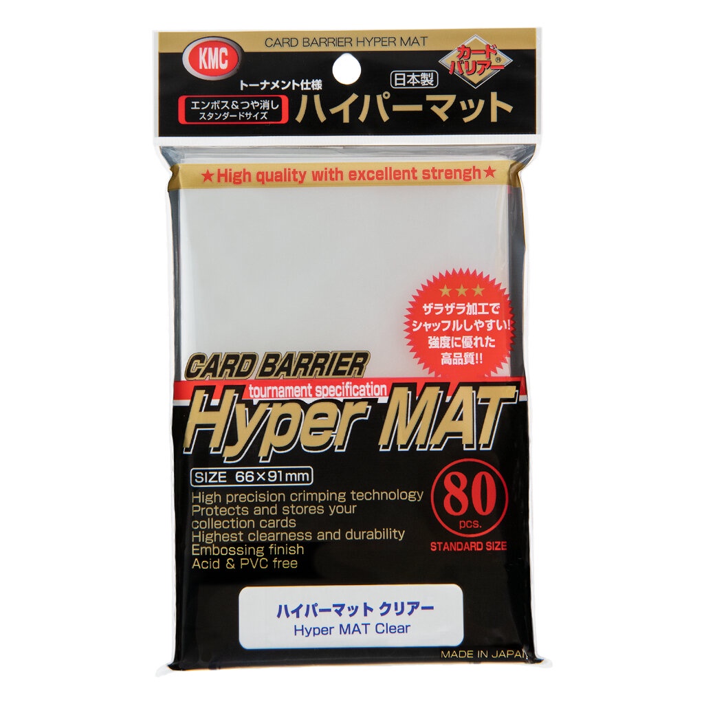 KMC - Card Barrier Hyper MAT ซองใส่การ์ด Standard Size สำหรับ Pokemon ...