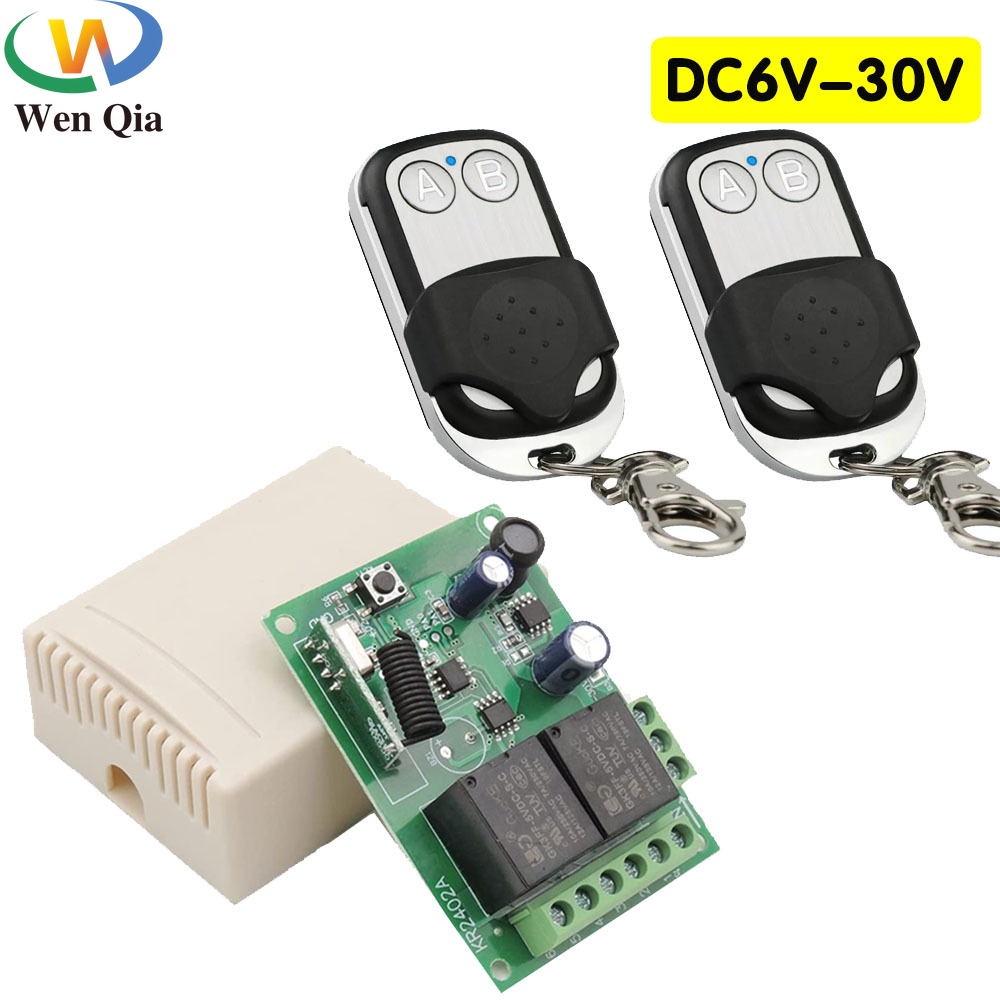 Wenqia 433mhz Rf สวิตช์อัตโนมัติไร้สาย (1PCS DC 5V ~ 30V รีเลย์ตัวรับ ... Wenqia 433mhz Rf สวิตช์อัตโนมัติไร้สาย (1PCS DC 5V ~ 30V รีเลย์ตัวรับ ...