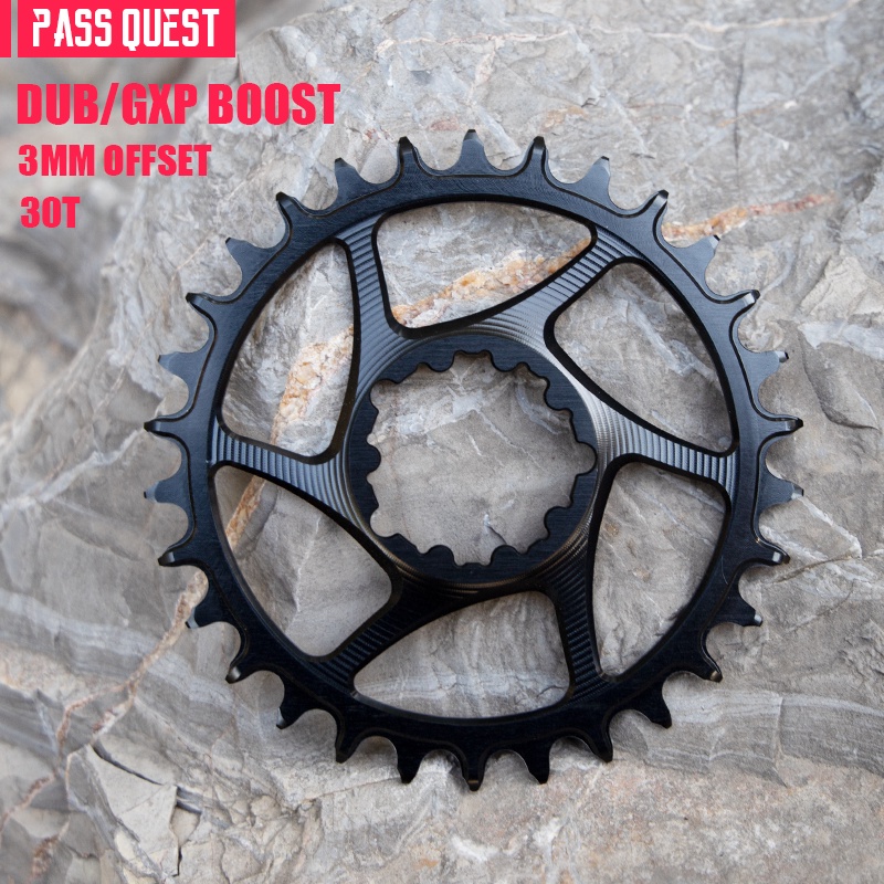 ใบจาน Sram Direct Mount 3mm Offset GXP chainring narrow wide 28-38T ...