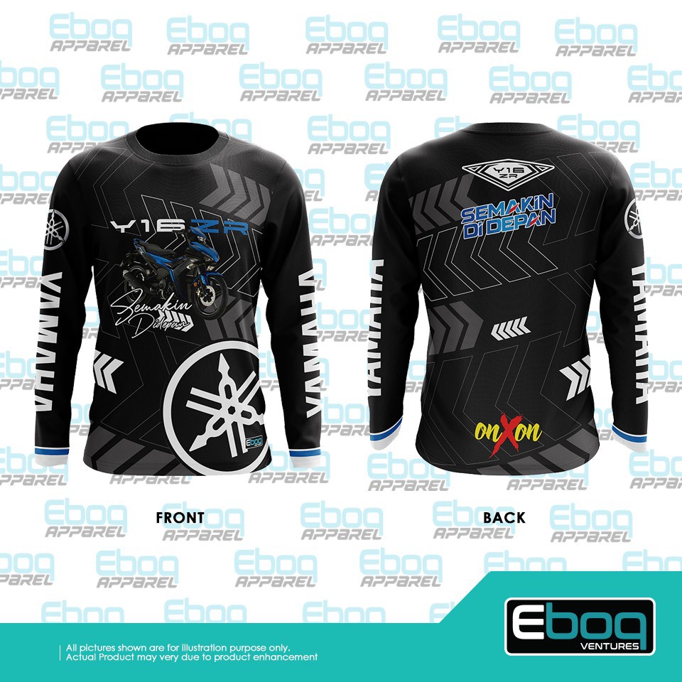 [พร้อมส่ง] เสื้อเชิ้ตไมโครไฟเบอร์ y16zr El sublimation ad Yamaha Y16 ...