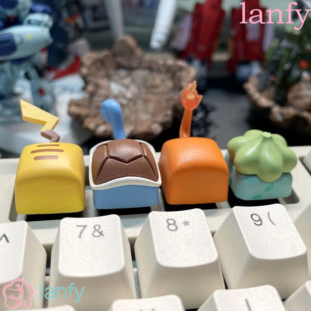 LANFY Computer Peripherals Elves Keycaps Cartoon Mechanical Keyboard ...