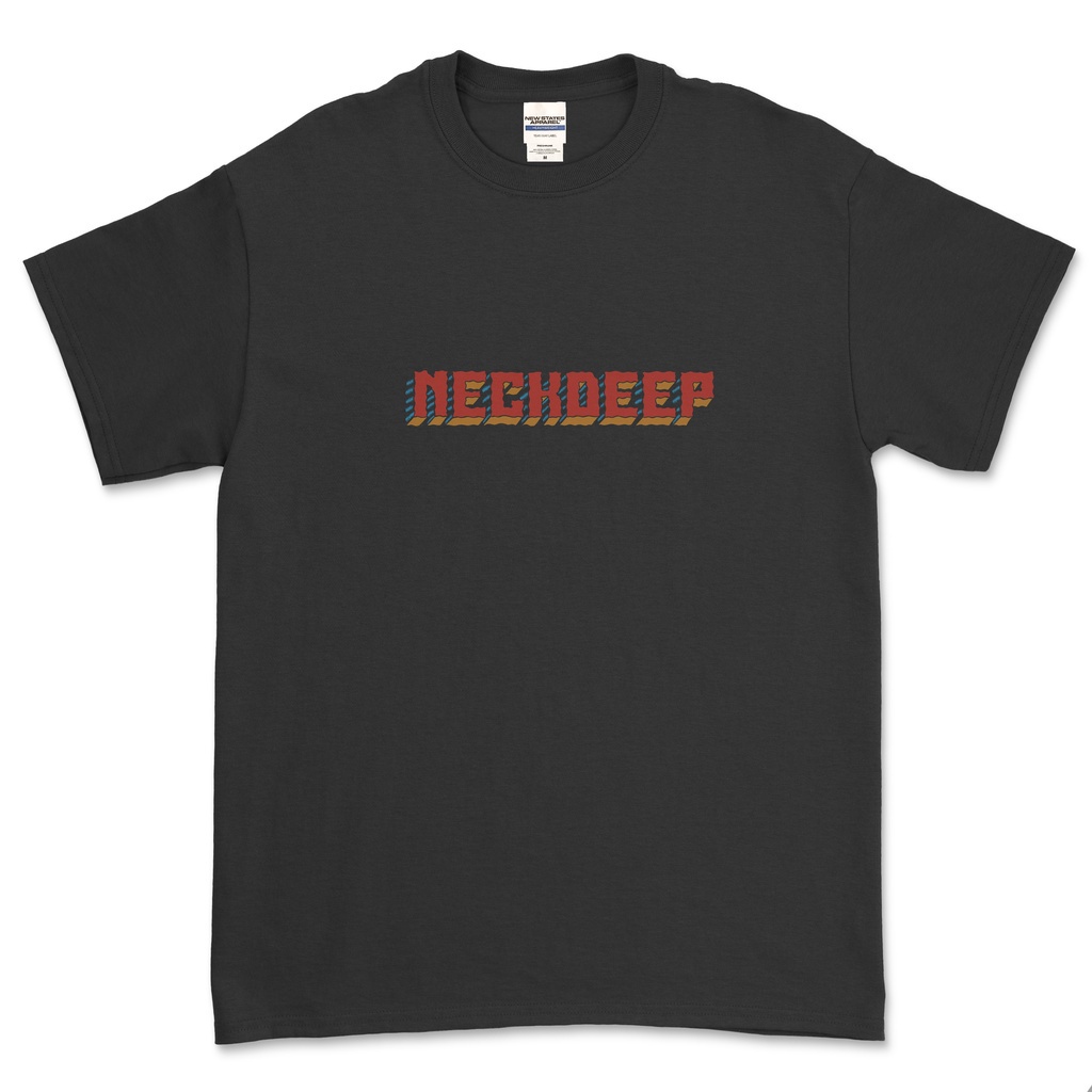 Neck DEEP - LOGO FONT/BAND T-Shirt | Shopee Thailand