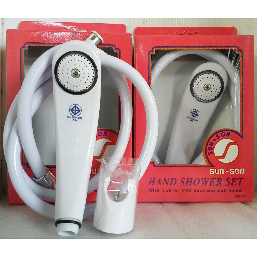 ฝักบัวอาบน้ำ มีหลายสี รุ่น SUN-SON 111 ขายส่ง (ราคารวมแวท) ฝักบัวแรงดัน ...