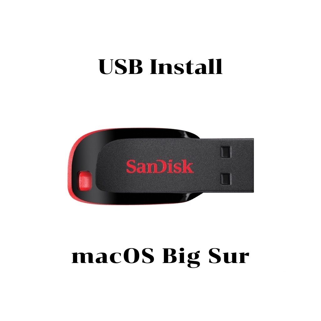 USB Install macOS Big Sur(11)สำหรับติดตั้ง/ซ่อมแซม macOS #056 | Shopee Thailand