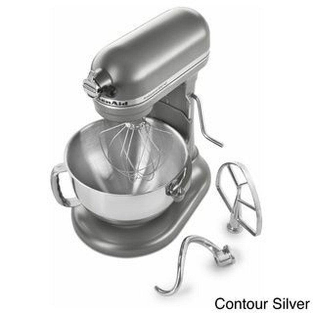 เครื่องผสมอาหาร kitchenAid Heavy duty stand Mixer GREYสีเทาเงา 220V ...