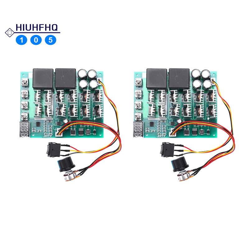 สวิตช์ควบคุมความเร็วมอเตอร์ DC 10-55V 12V 24V 36V 48V 55V 100A PWM HHO ... สวิตช์ควบคุมความเร็วมอเตอร์ DC 10-55V 12V 24V 36V 48V 55V 100A PWM HHO ...