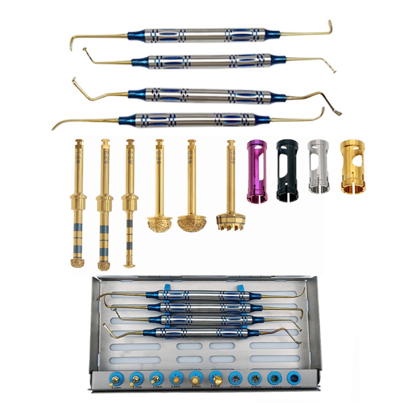 Kit Advanced Sinus Set Implant Drills Stoppers Sinus Lifting Elevation Hand Tools | Shopee Thailand