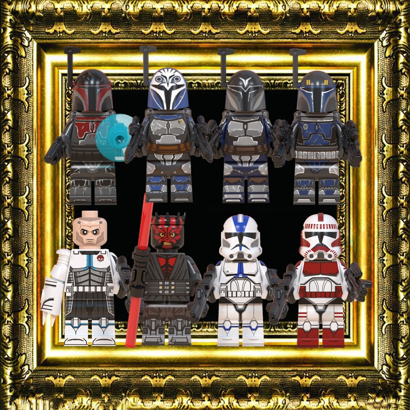 Rise of Skywalker Building Blocks ของเล่นเด็ก Minifigures ของขวัญวัน ...