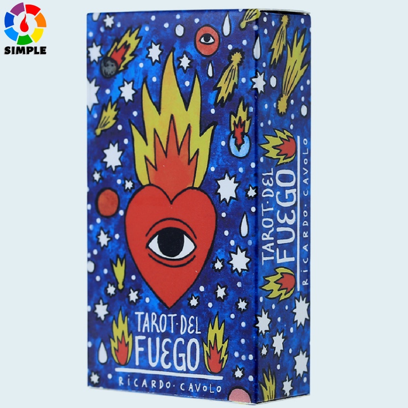 Tarot del Fuego Cards Tarot for Deck Oracles Electronic Guide Book Game ...