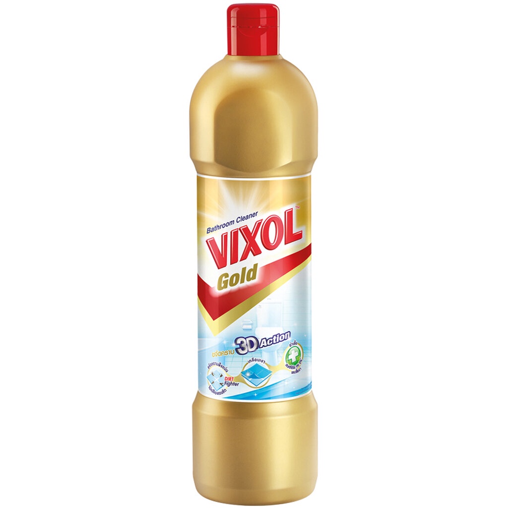 LeeMart น้ำยาล้างห้องน้ำ วิกซอล Vixol Gold 900 ML ล้างห้องน้ำ ขัด ...