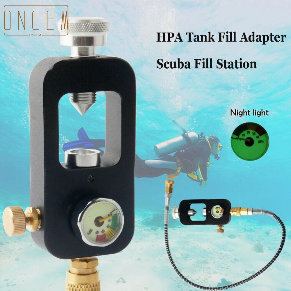 【ONCEMOREAGAIN】Filling Valve 4500psi Diving Fill Station PCP Scuba Tank ...