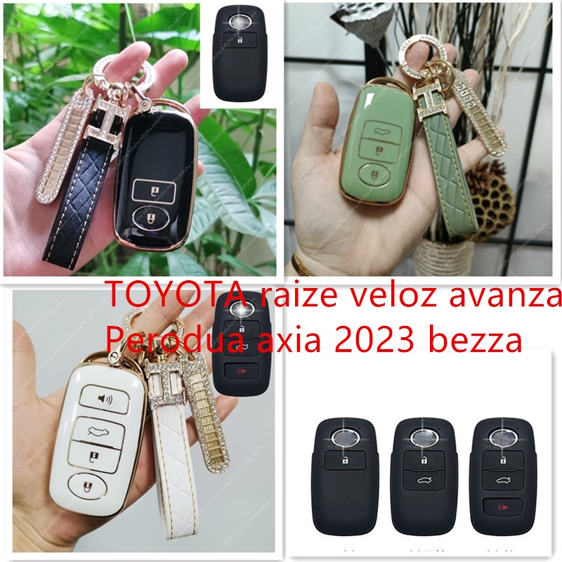 Perodua Myvi Ativa New Alza axia 2022 2023 ปลอกกุญแจ สําหรับ Toyota ...