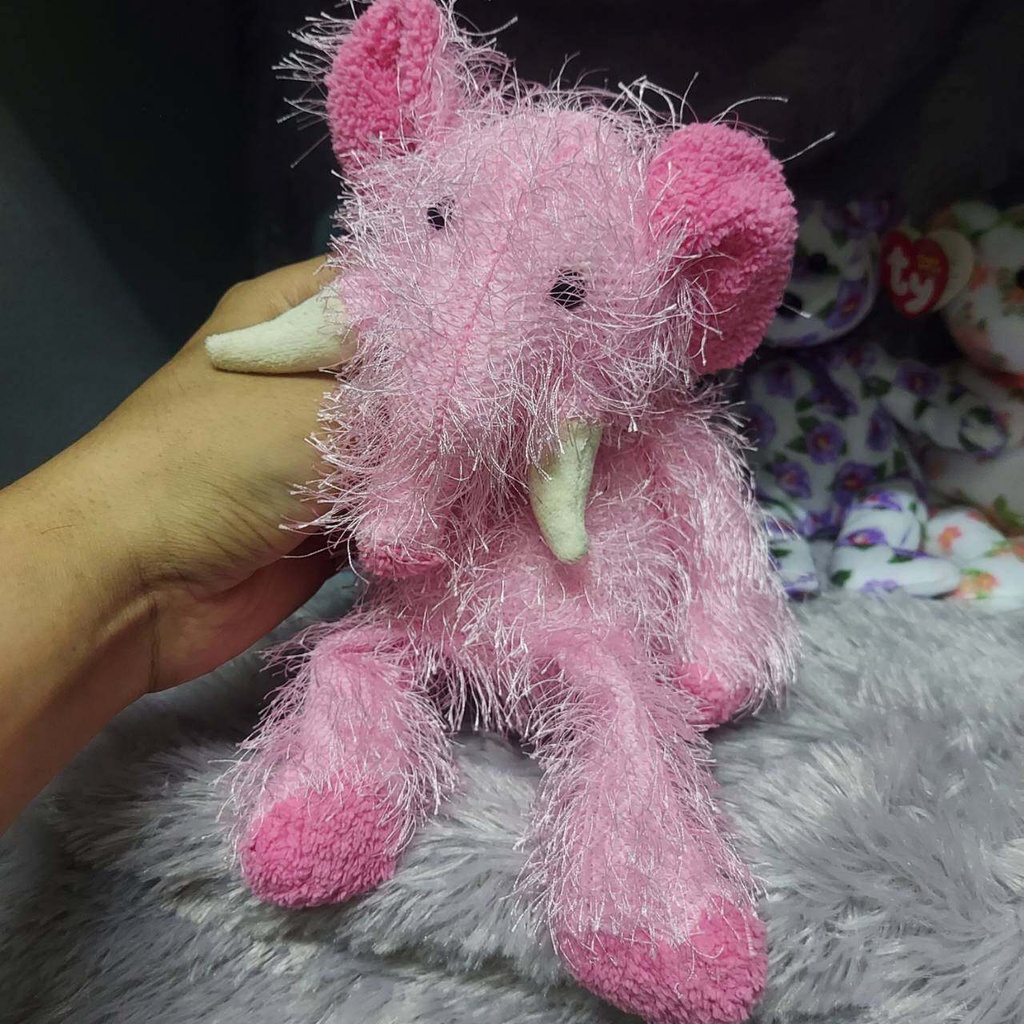 PK 01 - ตุ๊กตา ty Punkies ขนฟู ขนาด 8 นิ้ว | Shopee Thailand