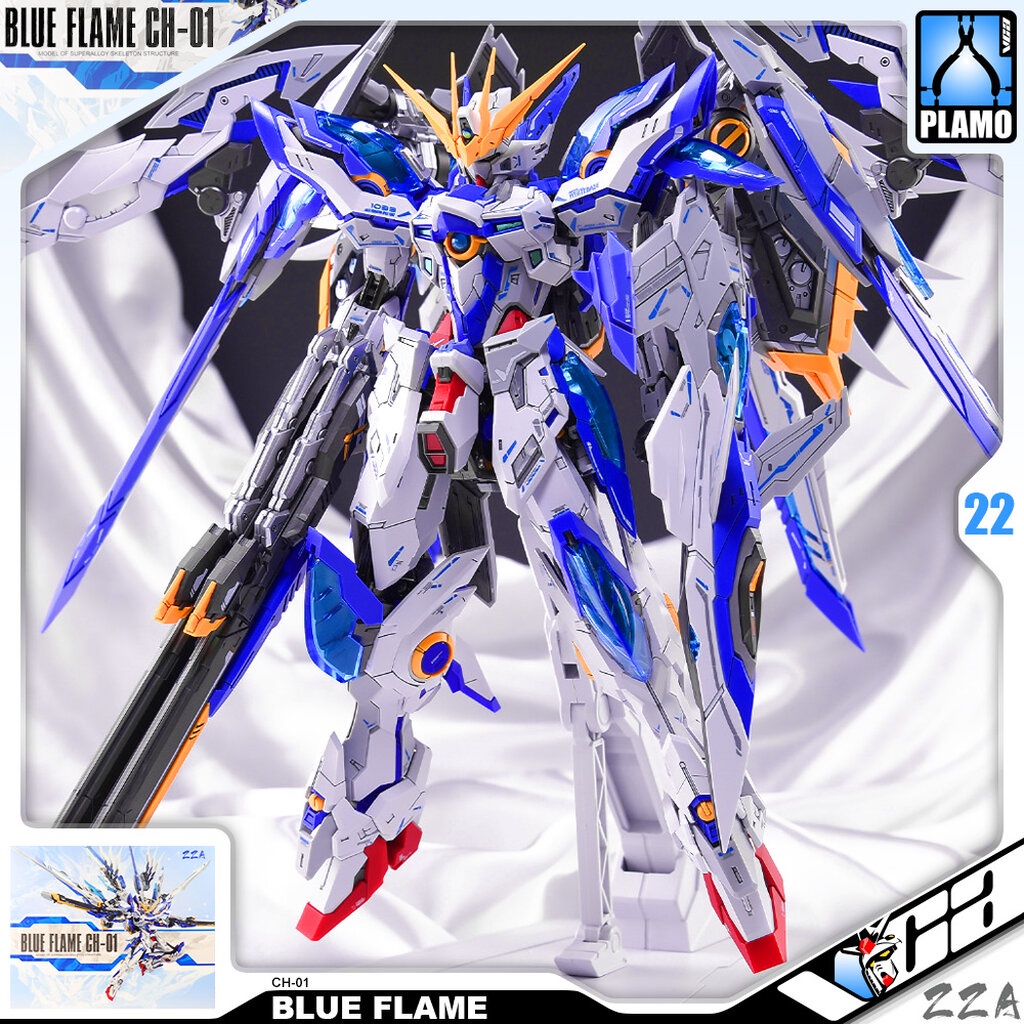 VCA ⭐️ ZZA MODEL 无限新星 MASTER GRADE MG MGEX EXTREME BLUE FLAME 人形机甲蓝焰 ...
