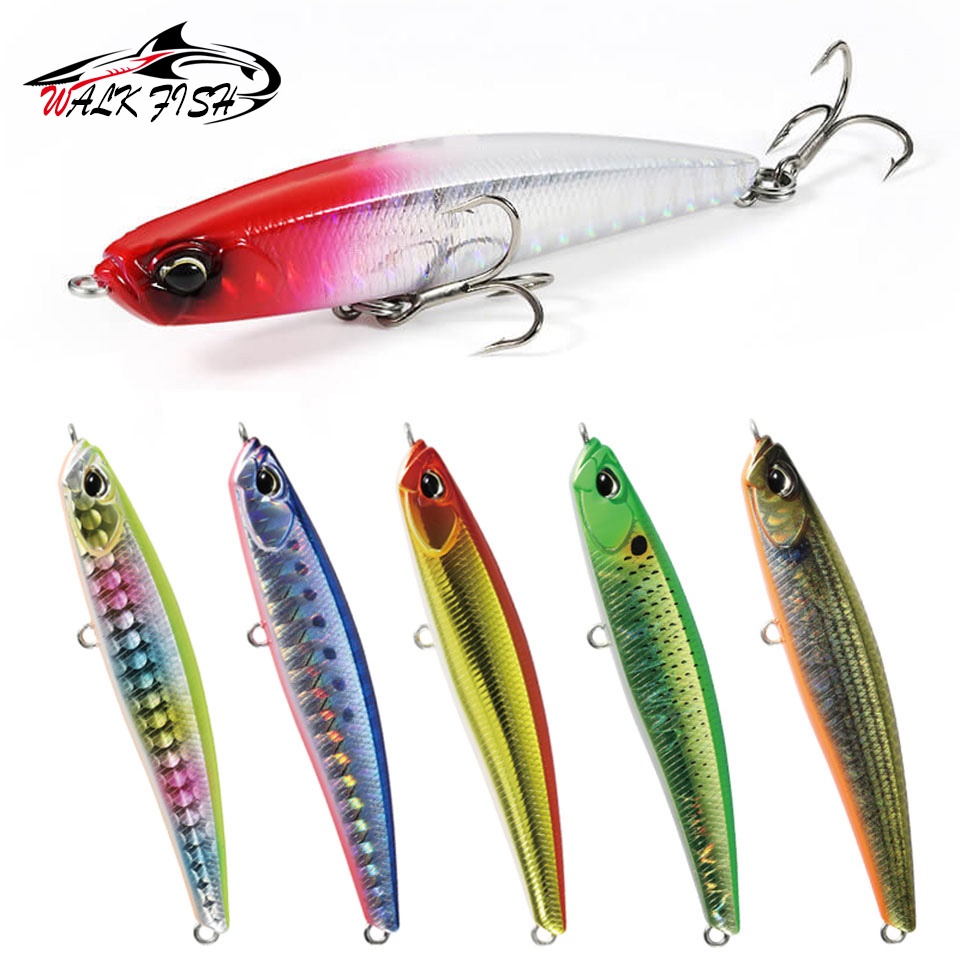 Walk FISH เหยื่อตกปลา 3D 68 มม. 8.7 กรัม 1 ชิ้น | Shopee Thailand