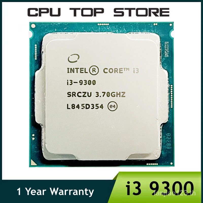 โปรเซสเซอร์ CPU Intel Core i3 9300 3.7GHz Quad-Core Quad-Thread 62W 8M LGA 1151 | Shopee Thailand