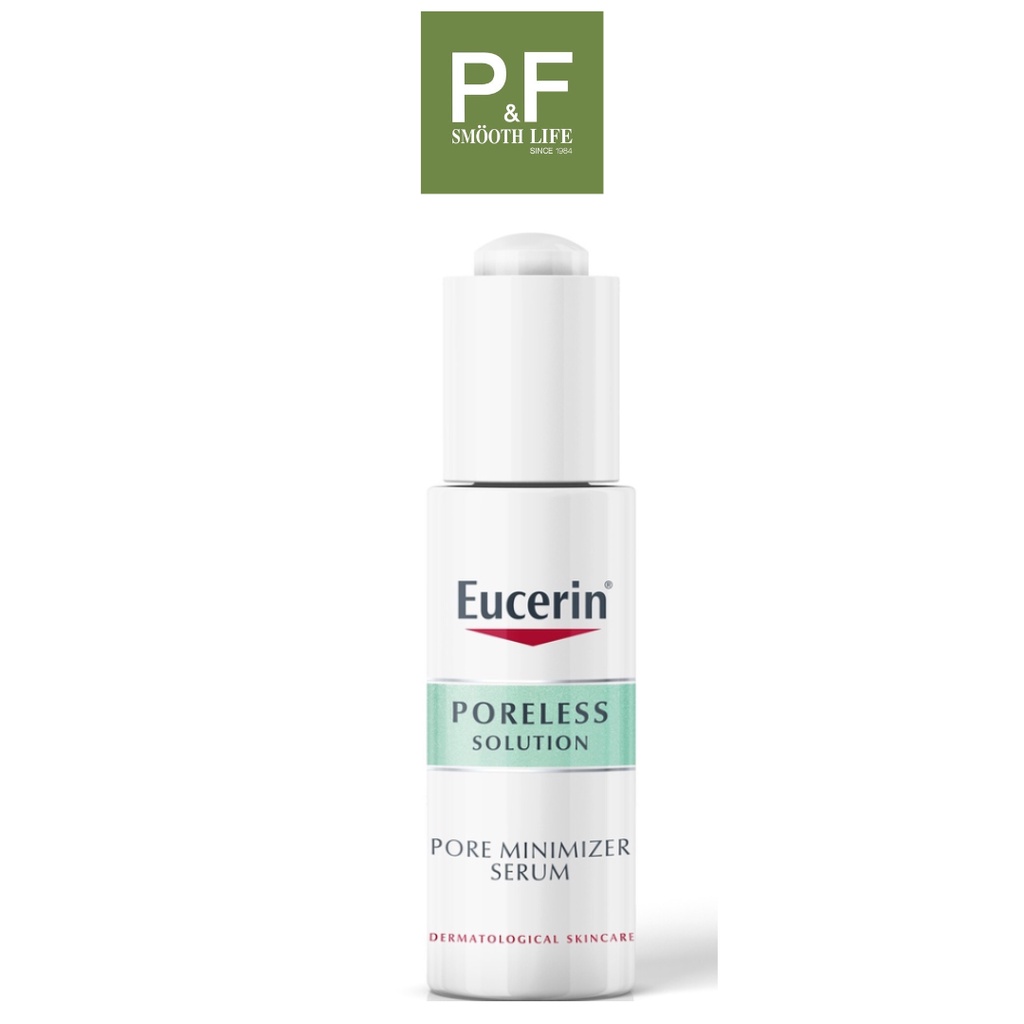 Eucerin Poreless Solution Pore Minizer Serum 30ml เซรั่มบำรุงผิวหน้า ...