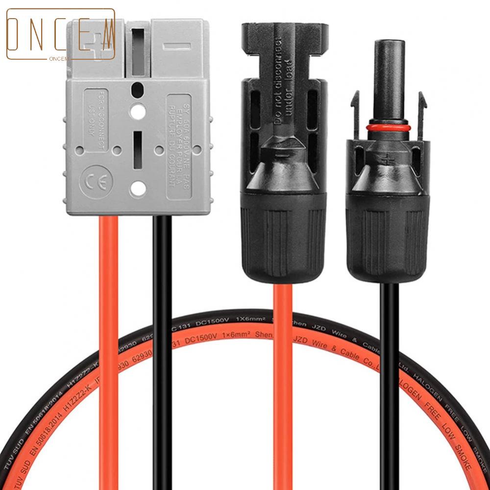 【ONCEMOREAGAIN】4 mm² Solar Plug Adapter to 50A Plug Cable 1m ...
