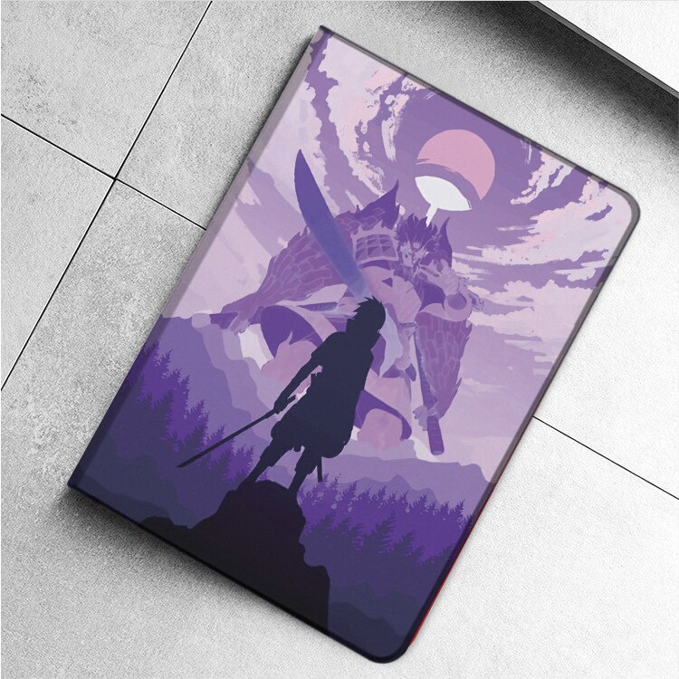 Japan Anime N-Naruto Sasuke Case For iPad 10.2 7th 8th Air 2 3 Mini 1 2 ...