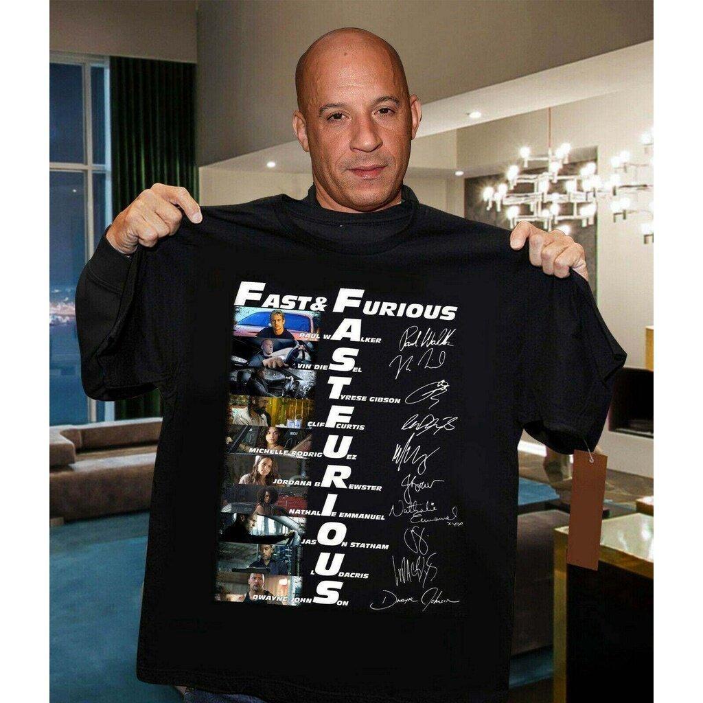 การออกแบบเดิมเสื้อยืด Unisex Fast and Furious thank you for the ...