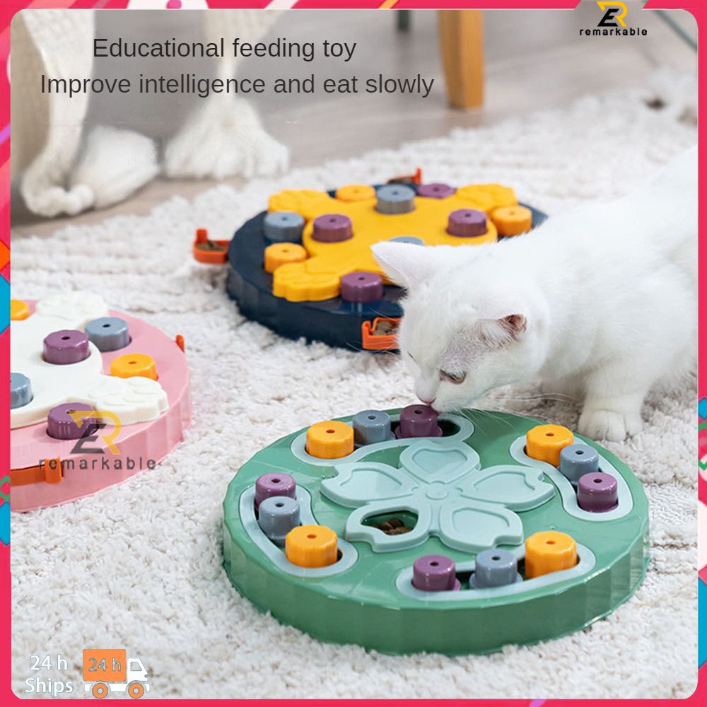 พร้อมส่ง Pet Interactive Dog Food Puzzle Toy Cat Dog Training Game ...