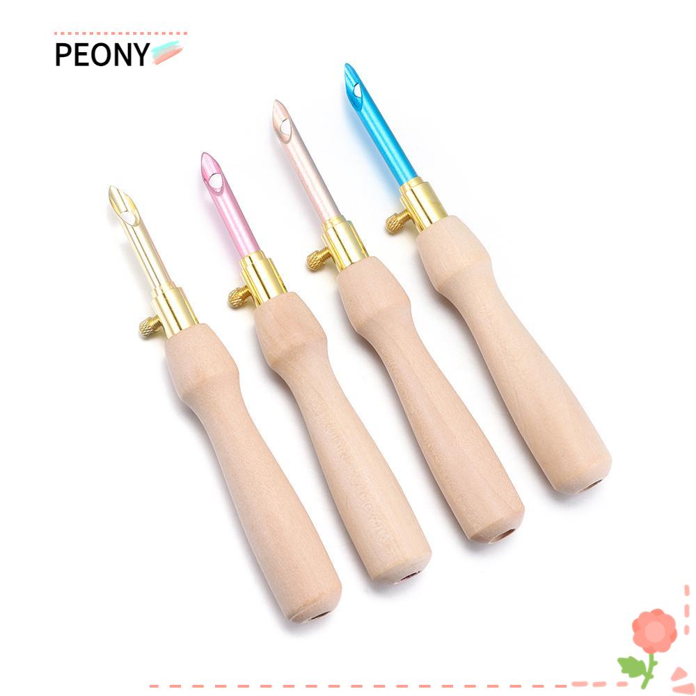 PEONY Changeable Head Punch Needle Tool Craft Adjustable Embroidery ...