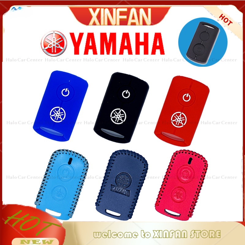 【พร้อมส่ง】ปลอกกุญแจหนังแท้ 100% สําหรับ Yamaha NVX XMAX NMAX AEROX-2 ...