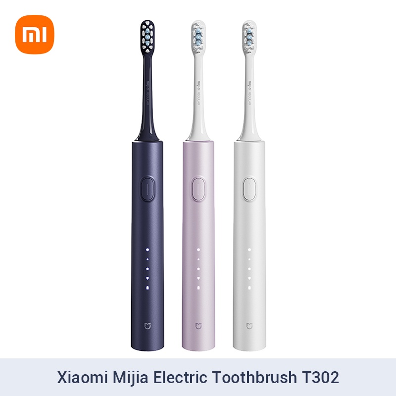 Xiaomi แปรงสีฟันไฟฟ้าโซนิค T302 กันน้ํา IPX8 4 โหมด ระบบสั่นอัลตราโซนิก ฟอกสีฟัน | Shopee Thailand