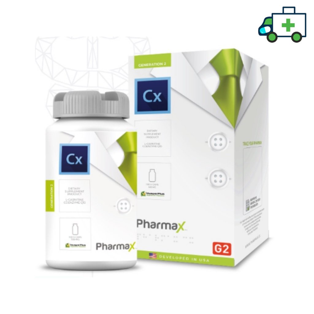 Pharmax Cx , Pharmax G2 ฟาร์แมกซ์ เจนเนอเรชั่นที่ 2.ขนาด 100 แคปซูล [PF ...