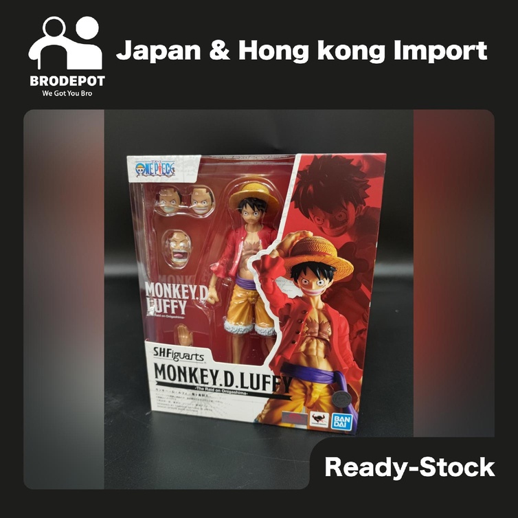 [Ready stock] Bandai Tamashii Nation S.H.Figuarts One Piece Monkey D. Luffy Invasion of ...