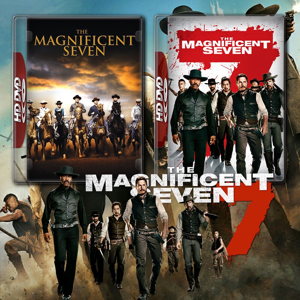 The Magnificent Seven - 7 สิงห์แดนเสือ 1960 / 2016 DVD หนัง มาสเตอร์ ...