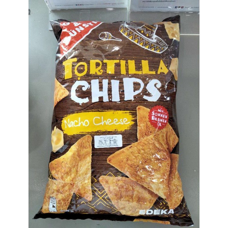 🔥 Edeka Tortilla Chips Nacho Cheese 300g 🔥 | Shopee Thailand