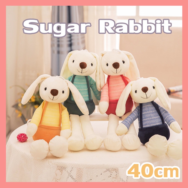 พร้อมส่ง ตุ๊กตากระต่าย Sugar Rabbit มี 4สี 40cmตุ๊กตา กระต่าย ตัวนุ่ม ...