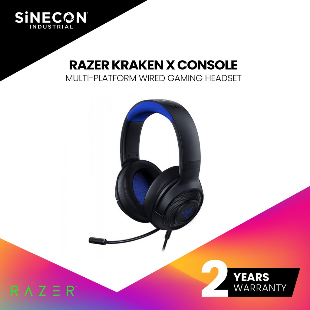 Razer Kraken X for Console Wired Console Gaming Headset By Sinecon ...