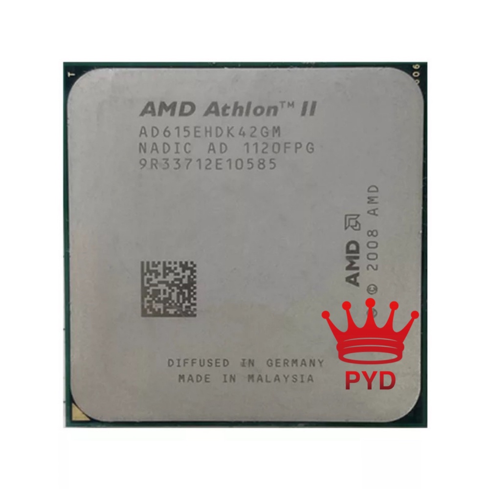 ซ็อกเก็ตโปรเซสเซอร์ CPU AMD Athlon II X4 615e 615 2.5 GHz Quad-Core ...