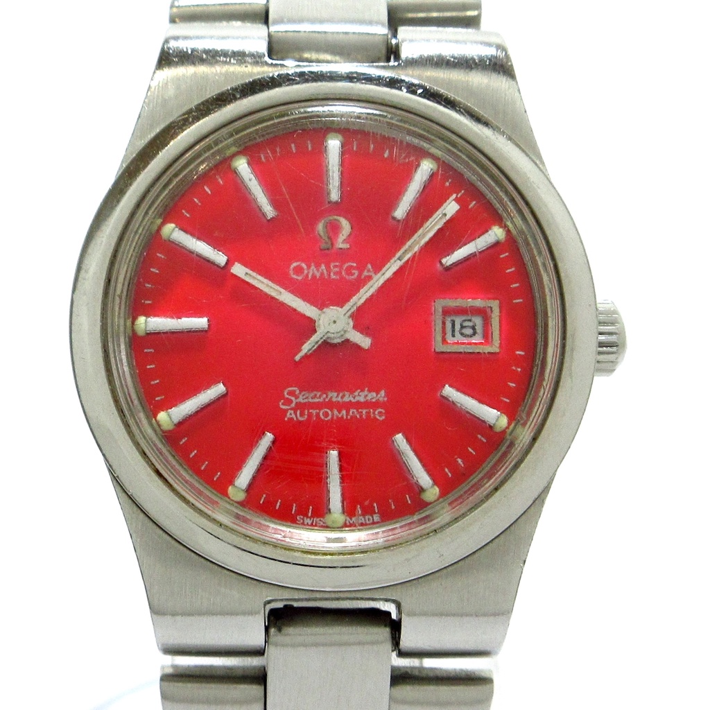 สินค้ามือสอง OMEGA Watch Seamaster Red | Shopee Thailand